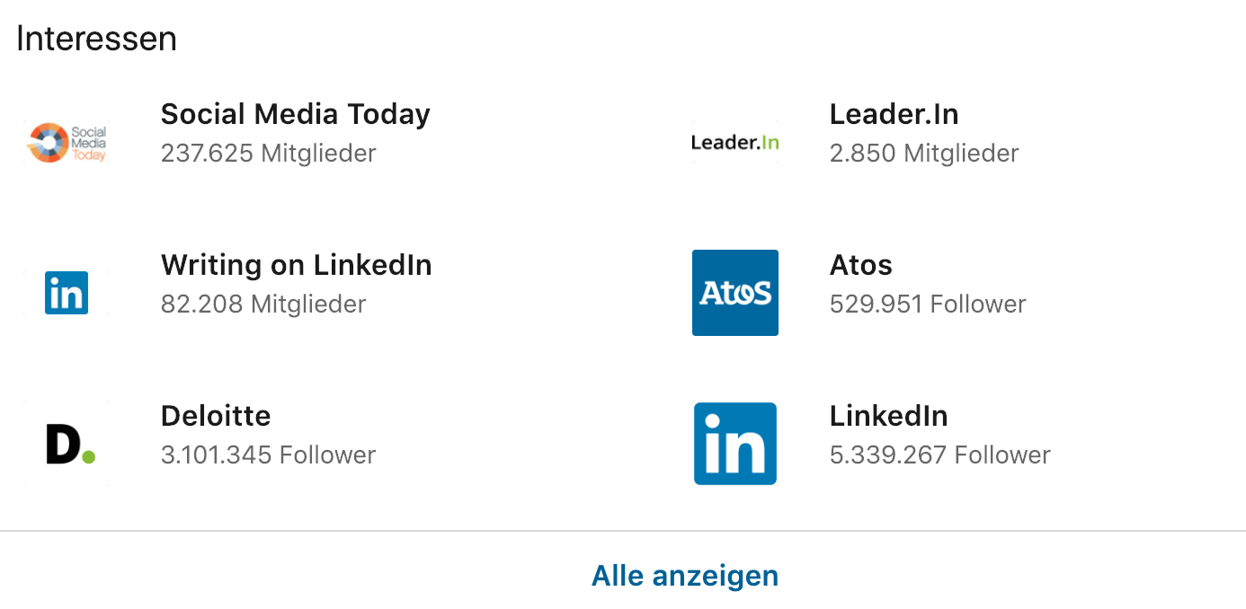 So kommen nur noch relevante Updates in Ihre LinkedIn-Timeline ...